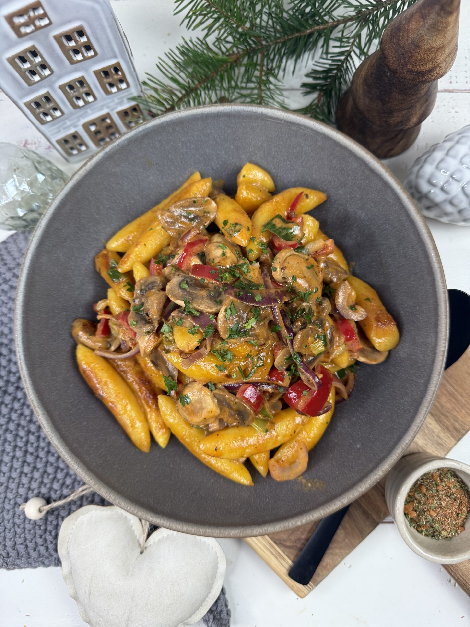 Schupfnudeln Mit Champignon