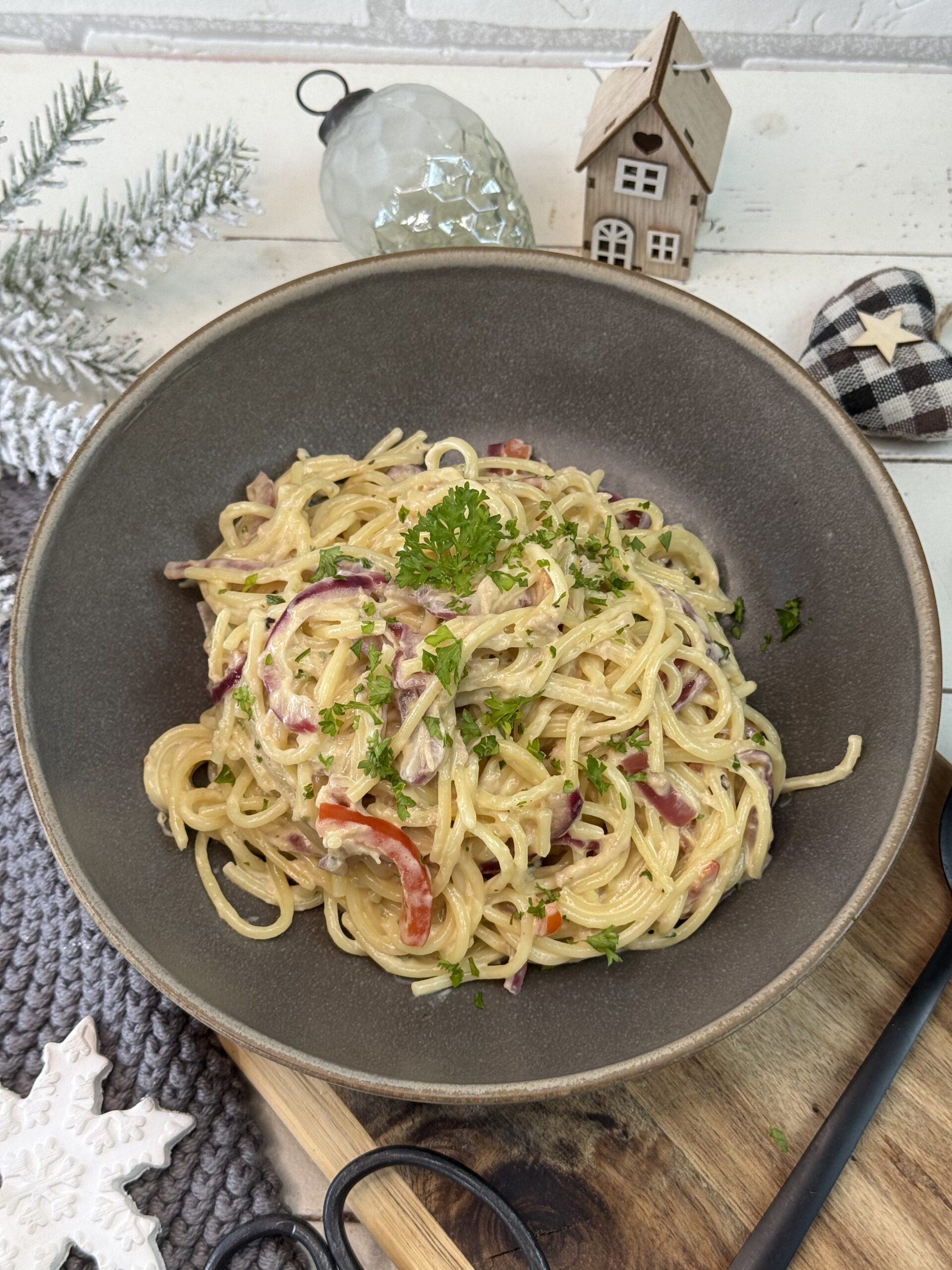 Cremige Thunfisch-Pasta - Genusswerke